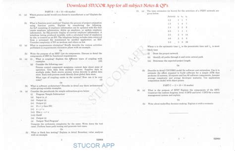 Software Engineering Important Questionspdf