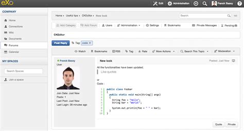 Exo Platform 41 Massive Inline Editing And Ckeditor Additions