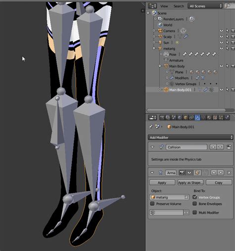 Modeling Rigging Multiple Meshes Blender Stack Exchange