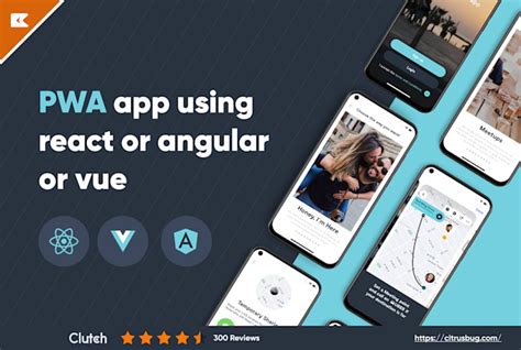 Develop A Progressive Web App Using Angular Or Vue By Citrusbugtech Fiverr