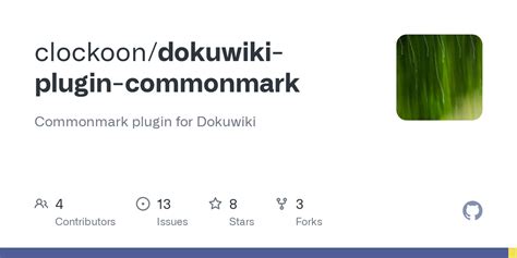 Github Clockoon Dokuwiki Plugin Commonmark Commonmark Plugin For Dokuwiki