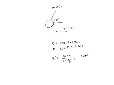 Solved A Spacecraft Is Launched From The Surface Of The Earth With A Velocity Of 0 600c At An