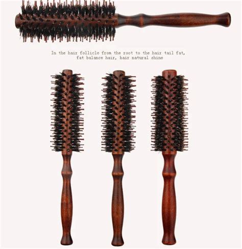 Pro 1 шт. Антистатическая термостойкая DIY кабана щетина расческа-щетка ...