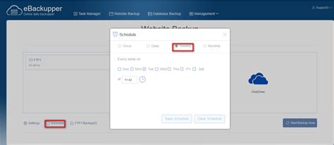 Automatic Scheduled Backup