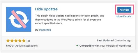 How To Configure Hide Updates Tadamus