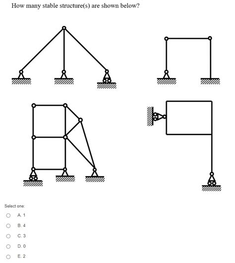 Solved How Many Stable Structures Are Shown Below 1