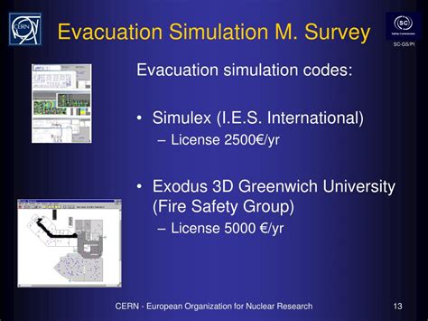 Ppt Computer Fluid Dynamic Simulation Of Fire And Evacuation Scenarios For Large Experiments
