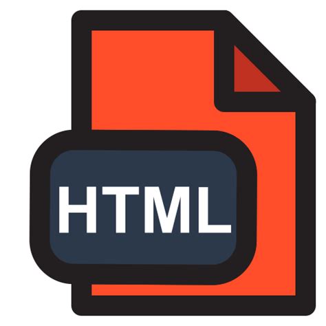 Html 확장자 무료 Ui개 아이콘