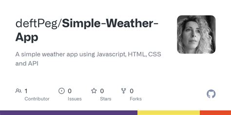 Github Deftpegsimple Weather App A Simple Weather App Using