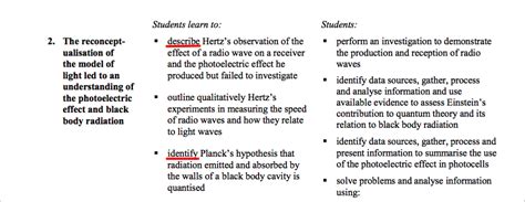 How To Use The Hsc Physics Syllabus To Gain Extra Marks