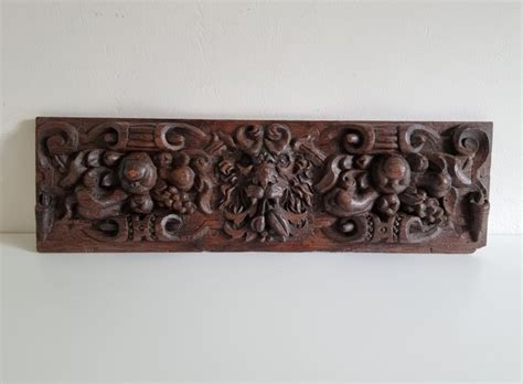 Panel With Detailed Decor Lion Feudalmuseum Schlob Catawiki