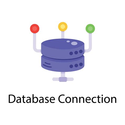 Trendy Database Connection 17772366 Vector Art At Vecteezy