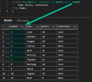 Use ROW NUMBER To Create A Unique ID Essential SQL