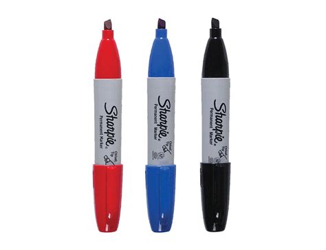 Chisel Tip Markers Sharpie Chisel Tip Markers Trinity Packaging Supply