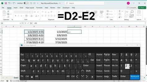 Separate Date And Time In Different Columns In Excel Youtube
