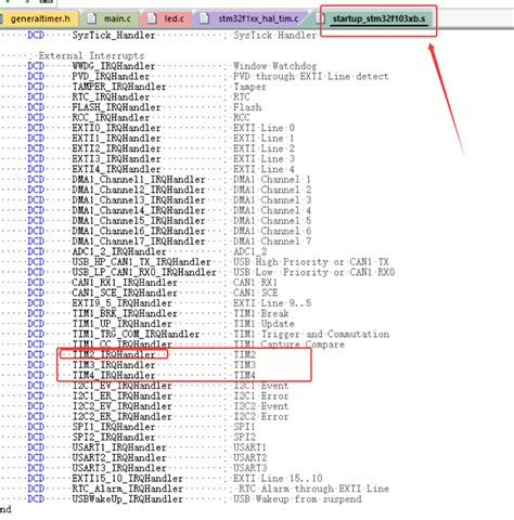 Hal库版本stm32f103c8t6 通用定时器定时中断解析（快速上手）stm32f1 Hal库定时器6中断 Csdn博客