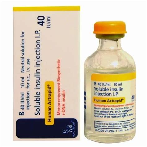 Soluble Insulin Injection I P At ₹ 127 In Nagpur