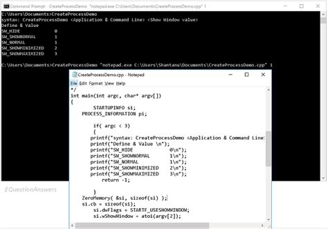 Winmain Wwinmain Prototype And Parameter Of The Winmain