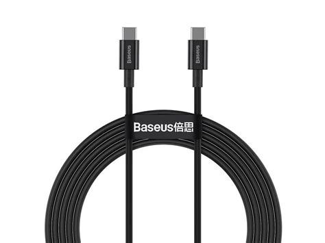 Baseus Superior Series Cable Usb C To Usb C W M Black