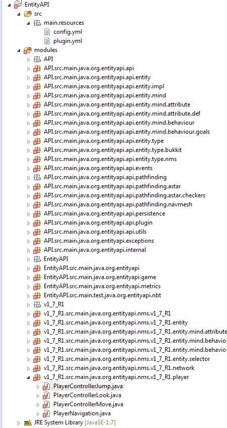 Overview Entityapi Bukkit Plugins Projects Bukkit