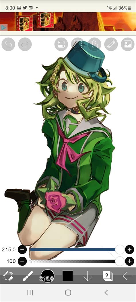 Kanna Drawing Cuz My Friend Forced Me Back Into This Lovely Wonderful