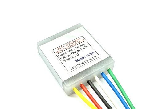 Timer Wifi 10 Amp 6v 12v 18v 24v Time On Off Delay Configurable Cycling And Optional Trigger