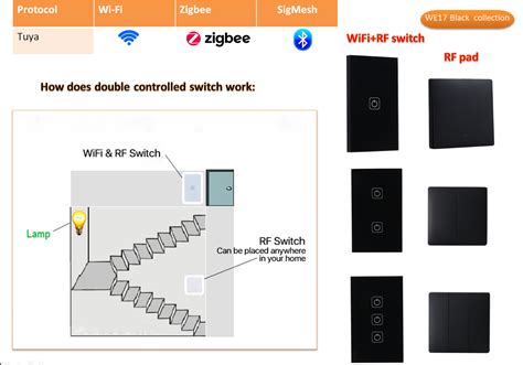 Wetrendy 3 Gang Wifi Smart Switch Module Light Controller Wifi Switch Module Push Zigbee Smart