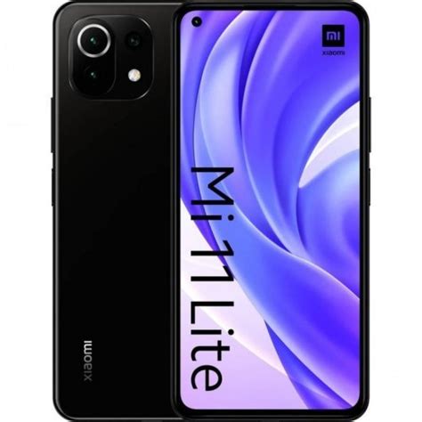 Xiaomi Mi 11 Lite 6/128 Go Noir Débloqué | PcComponentes.fr