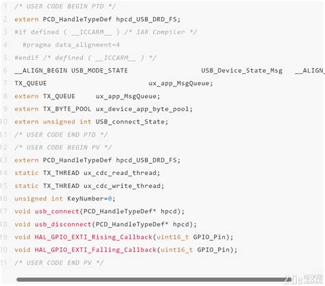 实战经验 选择usbx模块生成usb cdc acm无pd的项目 st mcu