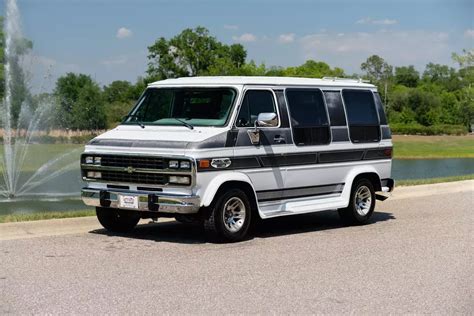 1994 Chevrolet G20 Van Tropic Traveler Conversion Van White For Sale