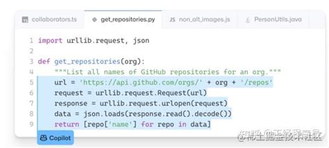 一个ai程序员：github Copilot 知乎