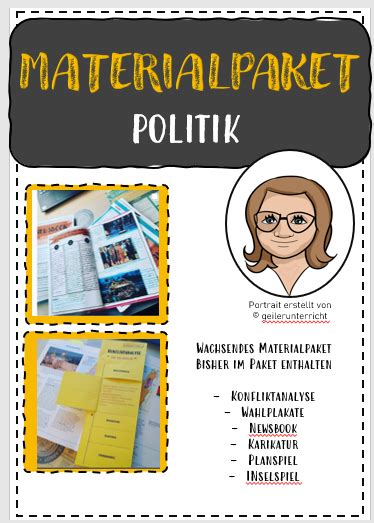 Bundle Politikmethoden Unterrichtsmaterial In Den Fächern Geschichte