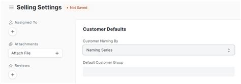 Why Doctype Customer In Module Selling Have Field Namingseries