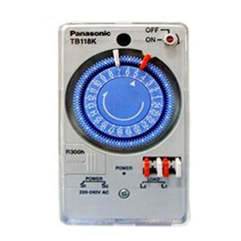 Panasonic Automatic Time Switch W Back Up Battery Const Ph