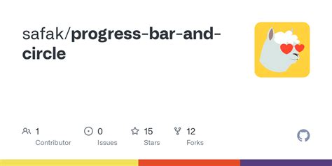 Github Safak Progress Bar And Circle