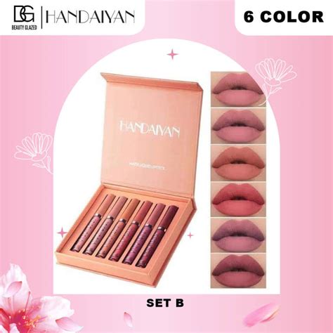 International China Product Handiyan Velvet Matte Liquid Lipstick 6