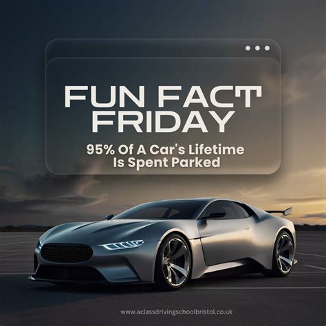 Wil Dracott On Linkedin Fun Fact Friday 95 Of A Cars Lifetime Is