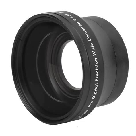 Objectif Grand Angle Ejlife 045x Verre Optique Antireflet Compatible 37mm