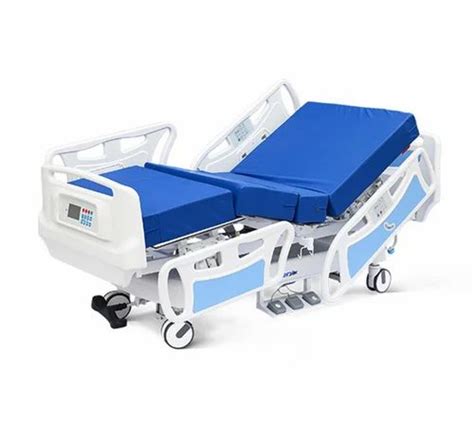 Stainless Steel Electric Icu Bed Fully Motorized 5 Function Polished