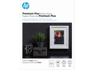 HP Premium Plus Glossy Photo Paper Sht X In CR A