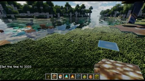 Shader Test Individual 3d Blades Of Grass Blowing In Wind Minecraft