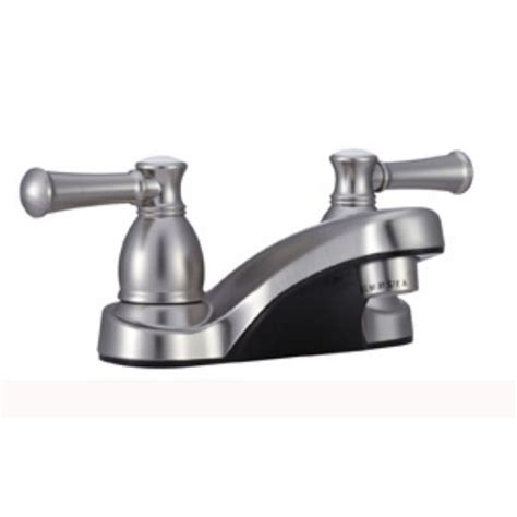 Dura Faucet Designer Series Nickel Wlevers 4 Lavatory Faucet Df