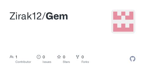 Github Zirak12gem