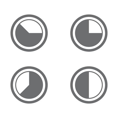 Time Clock Vector Illustration Design Vector Art At Vecteezy