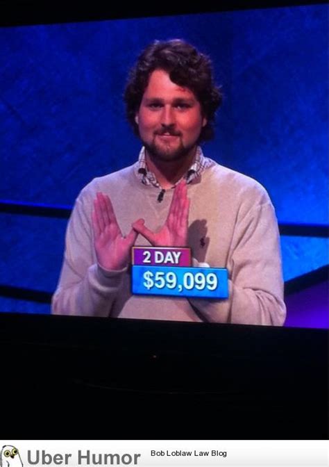 Jeopardy Champ Just Threw Up The Wu Tang Sign Funny Pictures Quotes