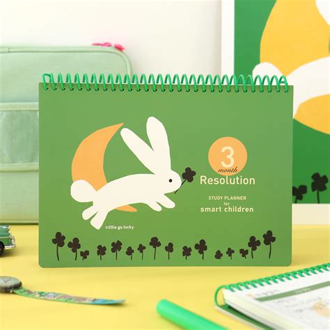 Poom 비팬시 스마트 칠드런 스터디 플래너 초등 저학년