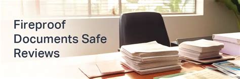 Best Fireproof Safes For Documents • Totally Fireproof