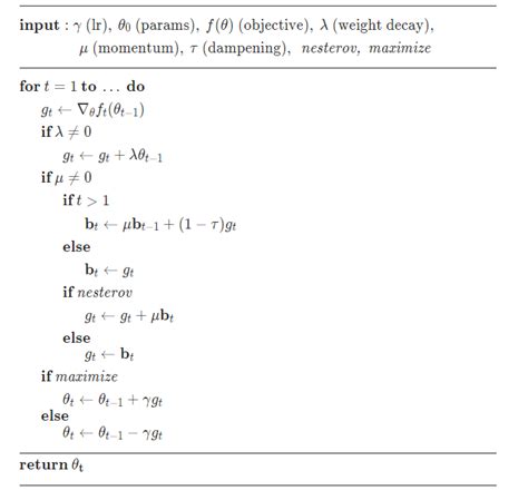 【深度学习中常见的优化器总结】sgdadagradrmspropadam优化算法总结及代码实现pytorch中使用权重衰减和动量的sgd计算公式 Csdn博客