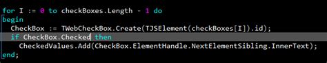 issue with checkbox selection and function error in tmswebcore tms