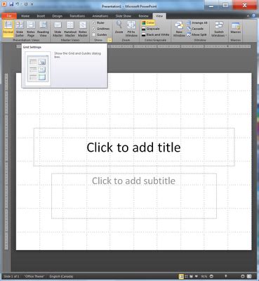 Better Posters Using Grids In PowerPoint